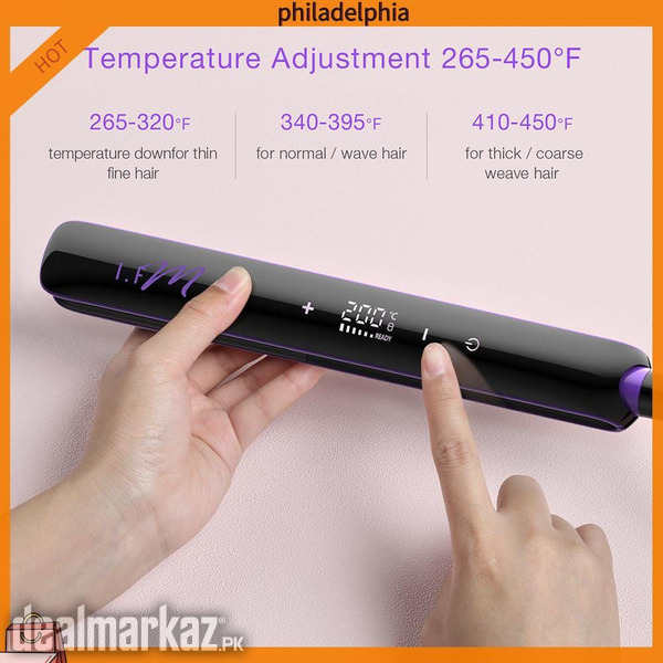 Professional Hair Straightener with Full Touch Screen - 190750 - Other ...