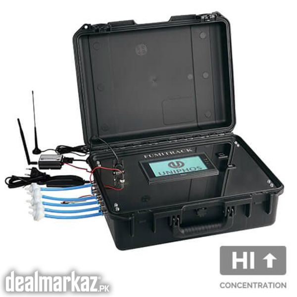 Uniphos Fumitrack Phosphine Automatic 4 Zone Fumigation Gas Monitor ...