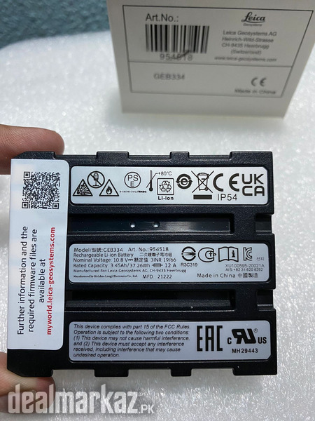Leica GEB334 Original Battery - 196200 - Trade & Industrial Equipment ...